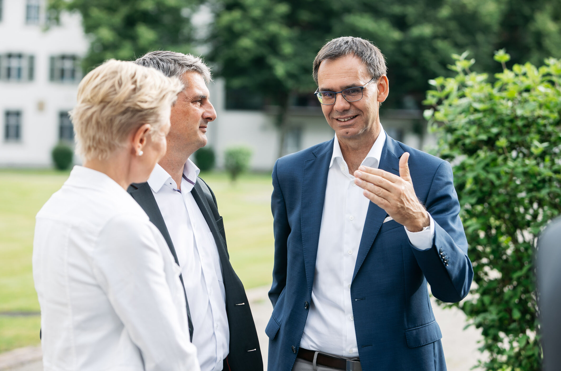 Politik und Prominenz beim Festakt - Kloster Mehrerau