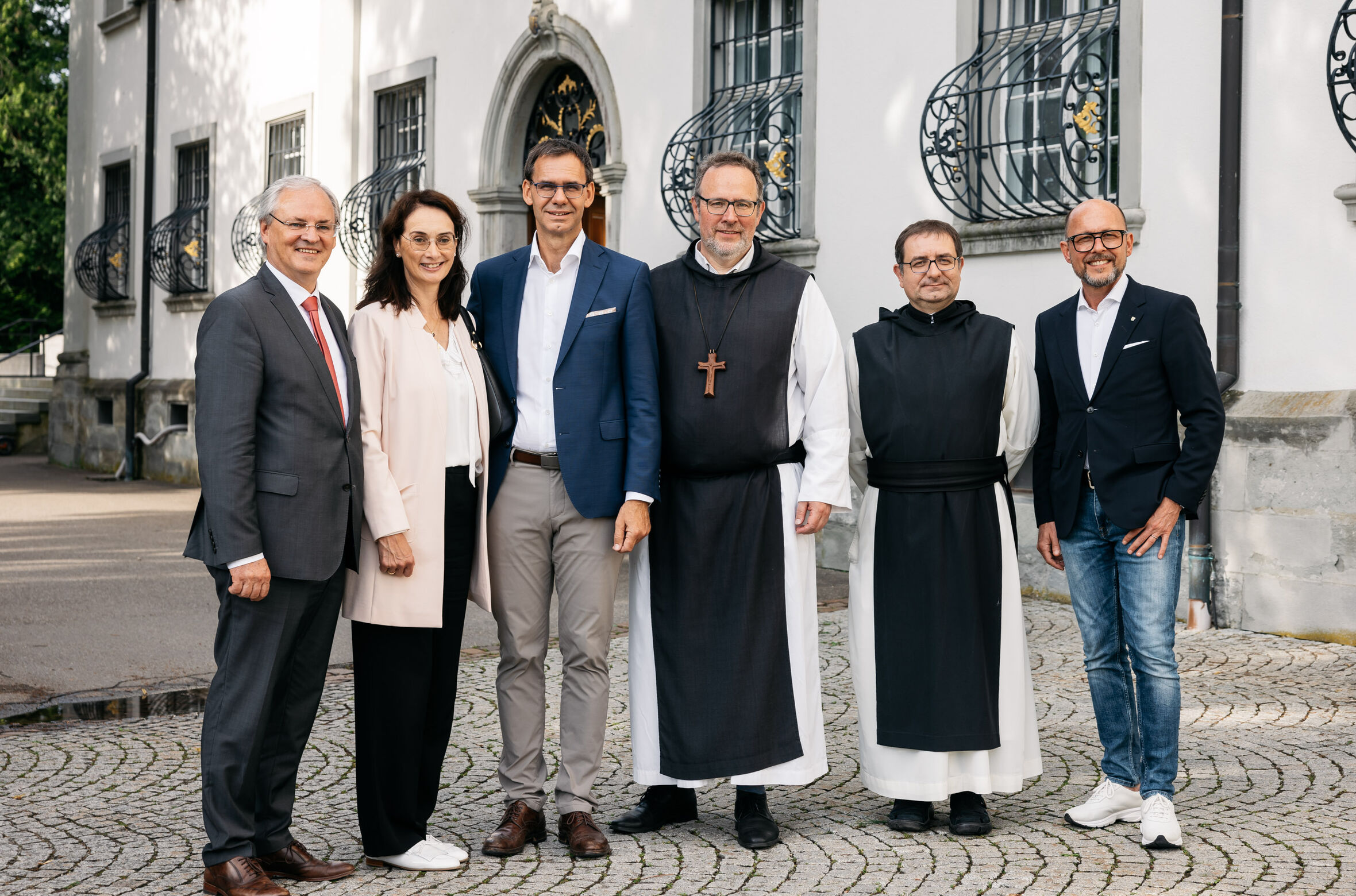Politik und Prominenz beim Festakt - Kloster Mehrerau