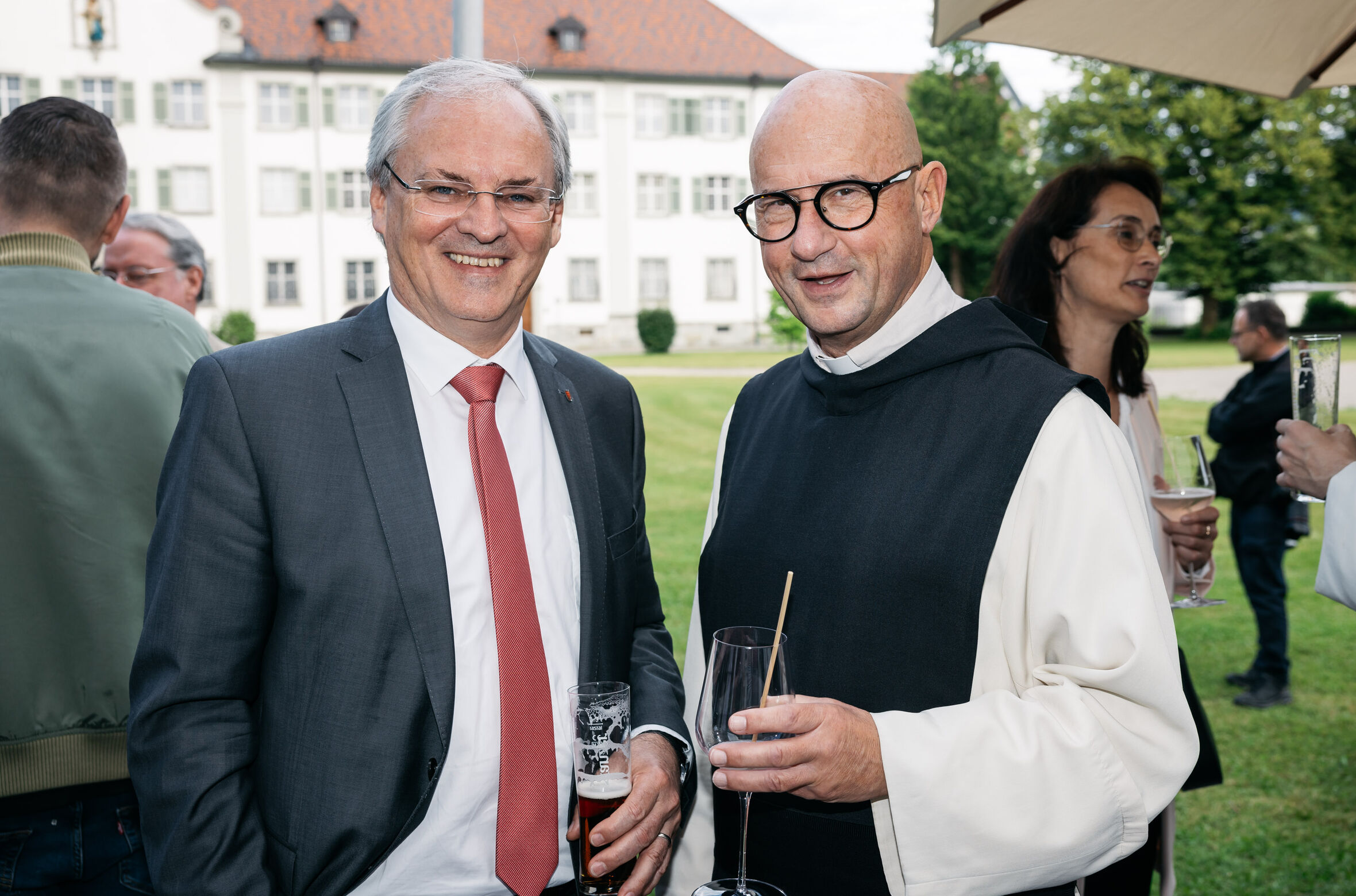 Politik und Prominenz beim Festakt - Kloster Mehrerau